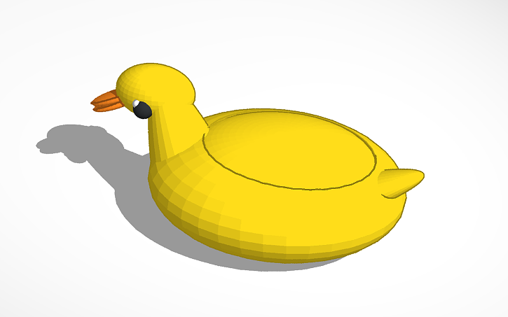 3D design Duck - Tinkercad