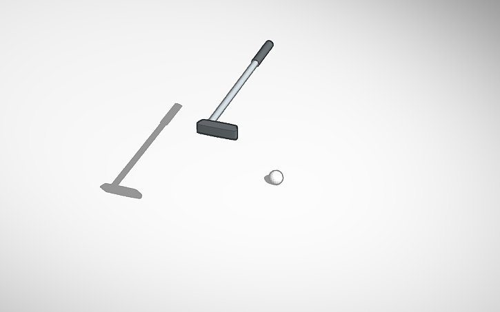3D design Mini Golf Challenge - Tinkercad