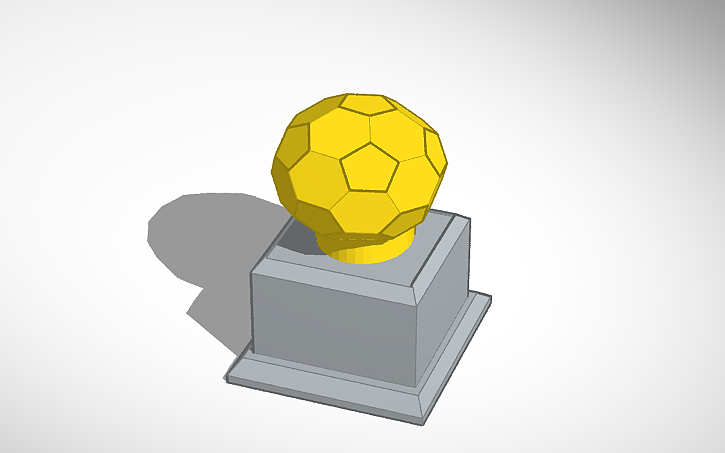 3D design Trophy - Tinkercad