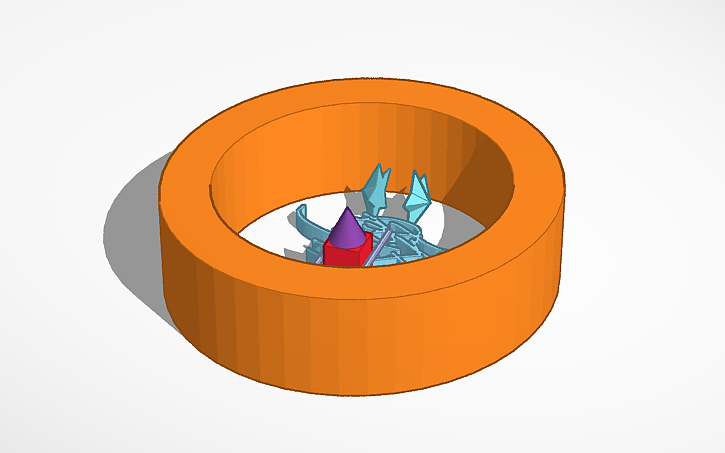 3D design x star wins - Tinkercad