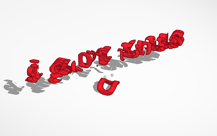3D design happy sad - Tinkercad