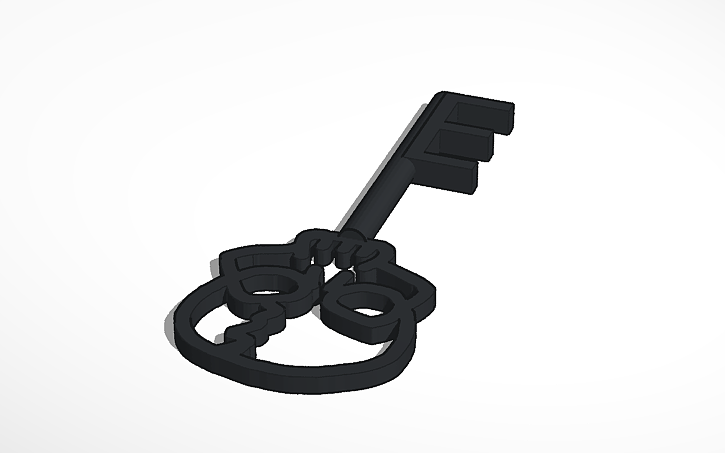 3D design Key - Tinkercad