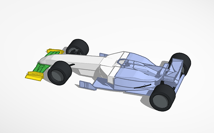3D design F1 Tinkercad V1 - Tinkercad