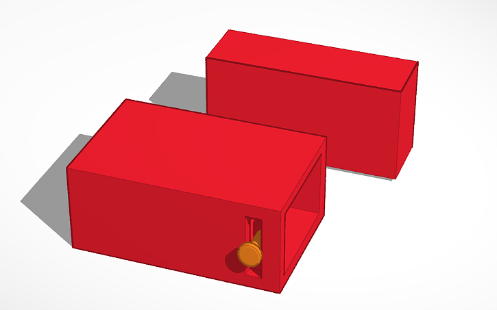 3D design puzzle box - Tinkercad