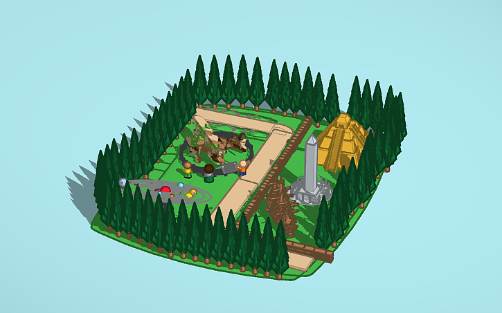 3D design History Park - Tinkercad