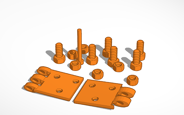3D design Hinge - Tinkercad
