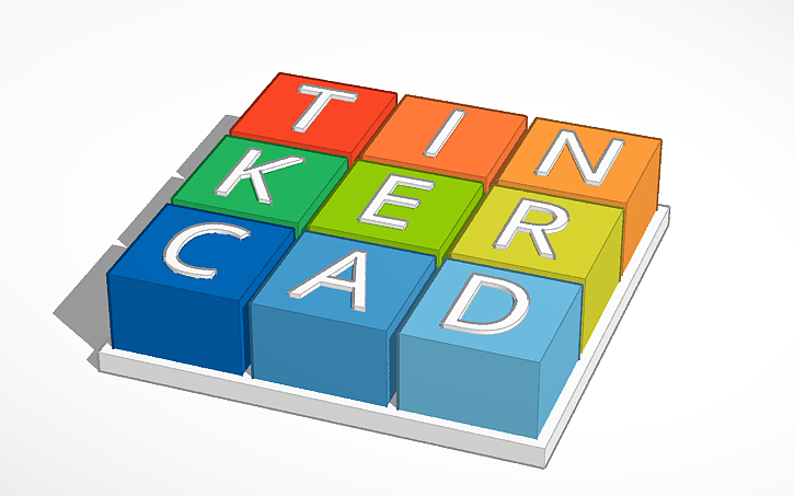 3D design Tinkercad Logo - Tinkercad