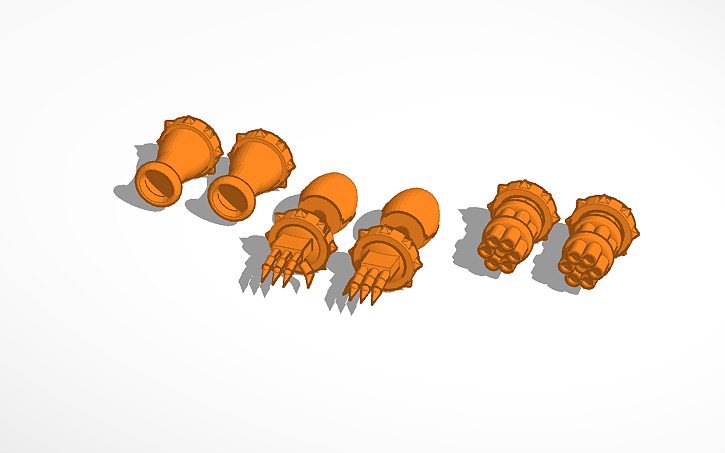 3D design yangeldf's E123 Omega arms (UPGRADED) - Tinkercad