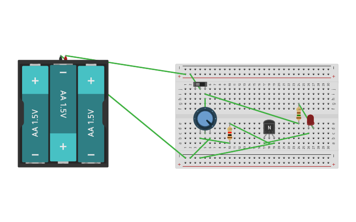 Circuit design P6 - Tinkercad