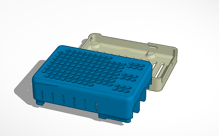 3D design caja raspberry pi 4 - Tinkercad