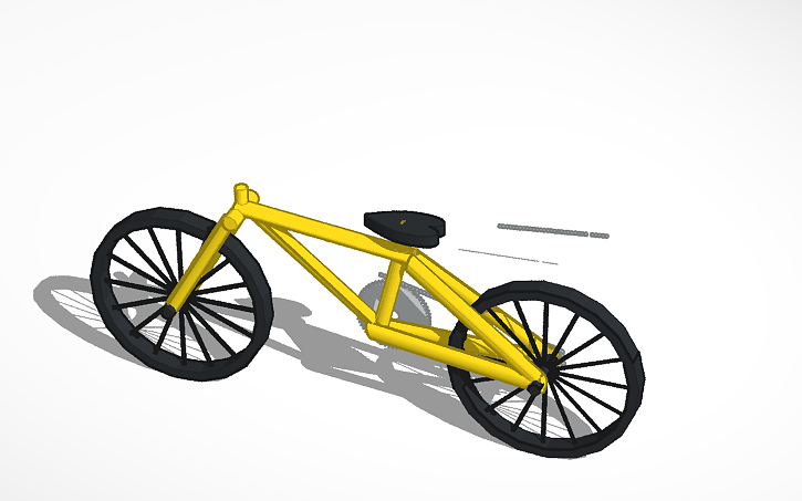3D design BIKE - Tinkercad