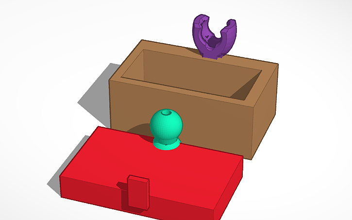 3D design Minecraft chest - Tinkercad