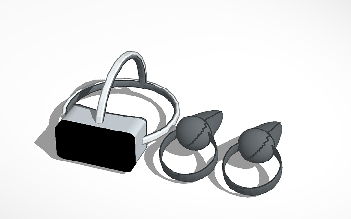 3D design VR Headset - Tinkercad