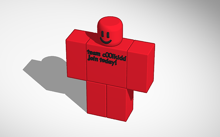3D design C00lkidd (Roblox) - Tinkercad