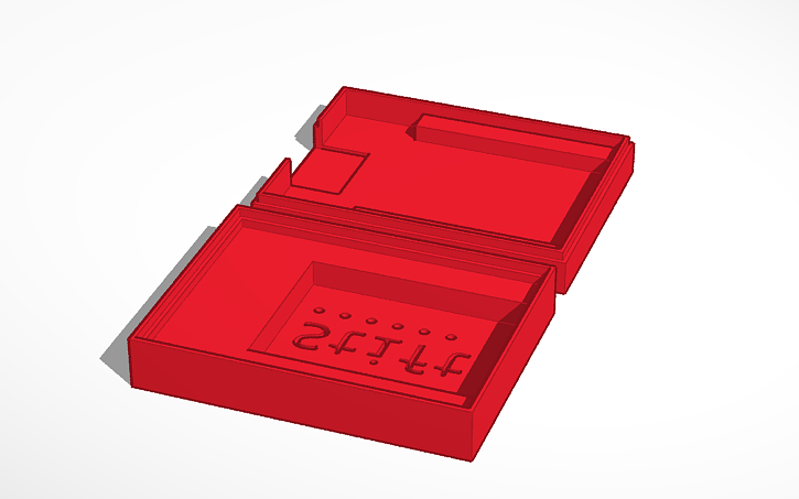 3D design NodeMCU D1 Mini Case (Arduino, ESP8266) thinner! - Tinkercad