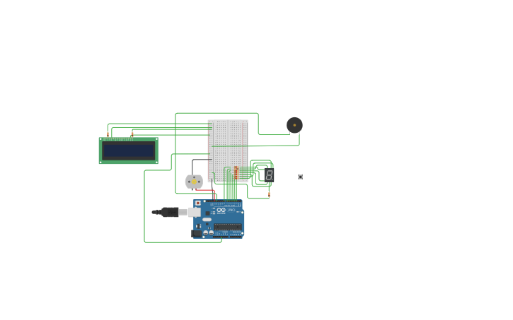 Circuit design Copy of Medicine Reminder using Arduino - Tinkercad