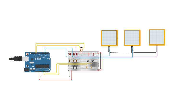Circuit design v2 rotary encoder using arduino - Tinkercad