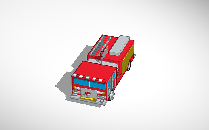 3D design fire engine 22 OFFICIAL - Tinkercad