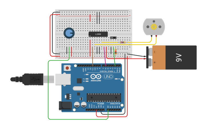 Circuit design Copy of Speed and position control of dc motor without ...