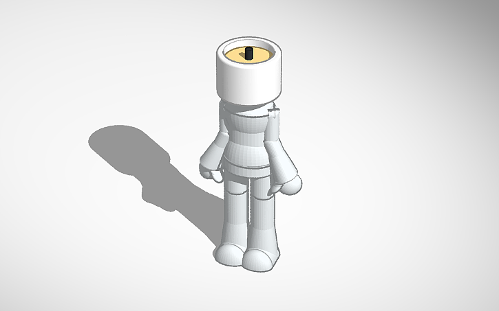 3D design dandy's world template - Tinkercad