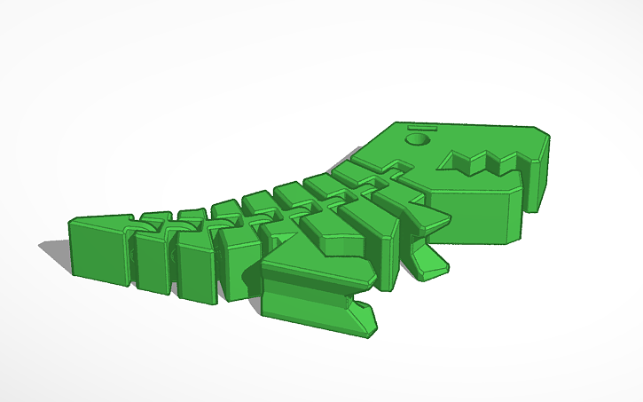 3D design Dino - Tinkercad