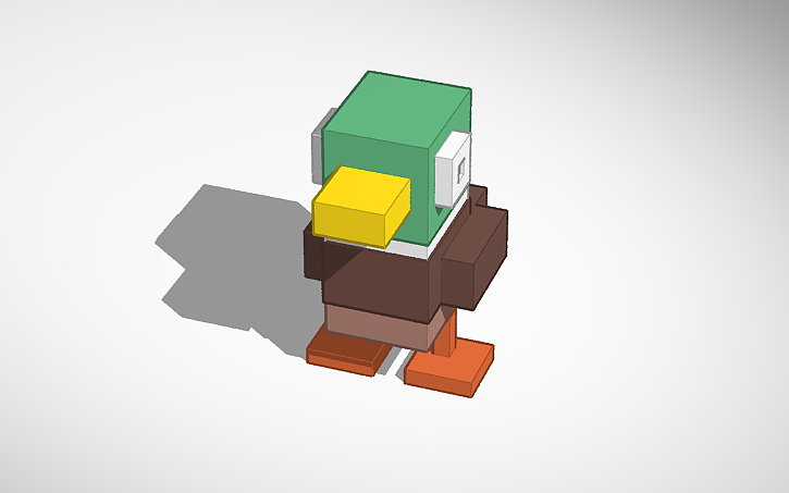 3D design Mallard - Tinkercad