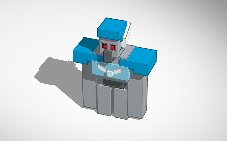 3D design swift golem - Tinkercad