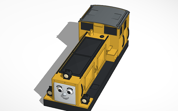 3D design TWR Ernest the Diesel - Tinkercad