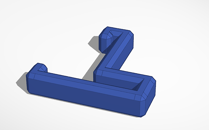 3D design Shoulder bag Hook - Tinkercad
