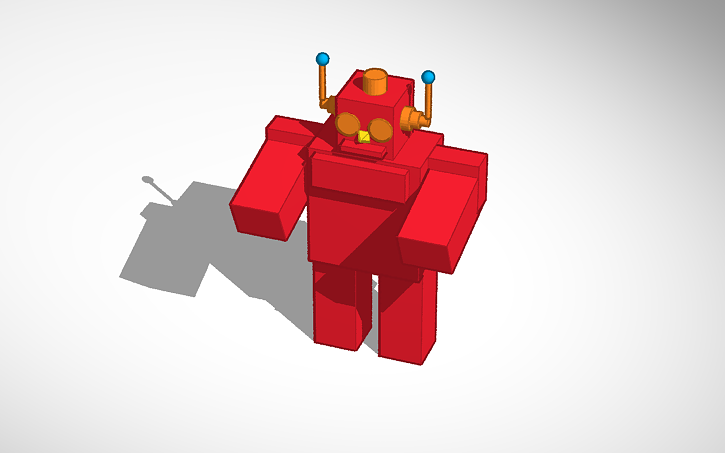 3D design aaron robot - Tinkercad
