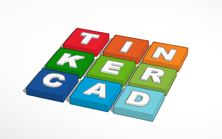 3D design Tinkercad Logo - Tinkercad