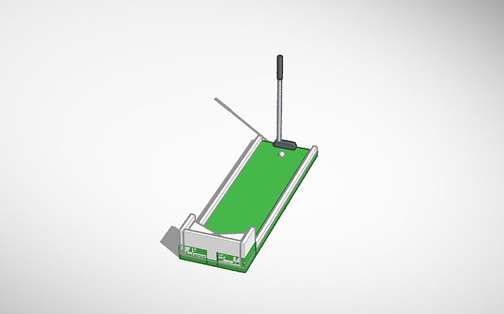 3D design Golf Course - Tinkercad