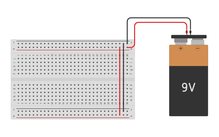Circuit design circuito NE555 - Tinkercad