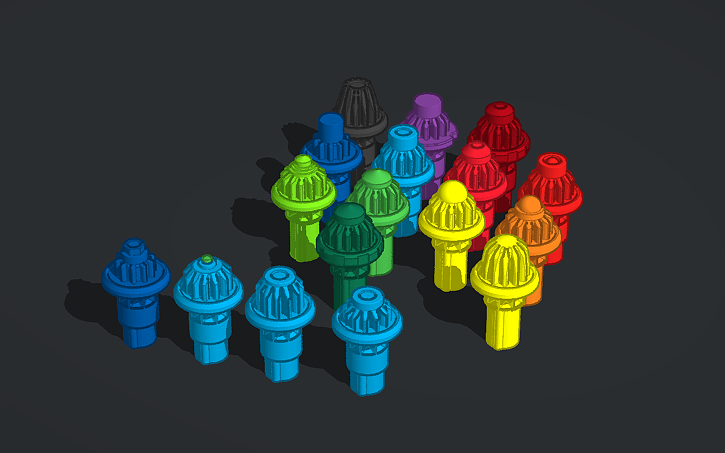 3D design Beyblade x Bits (+custom) - Tinkercad