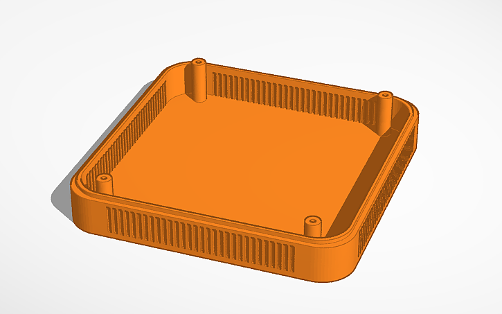 3D design Dreamfyre DR06 Mini-PC case top - Tinkercad