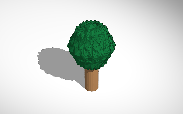 3D design tree - Tinkercad