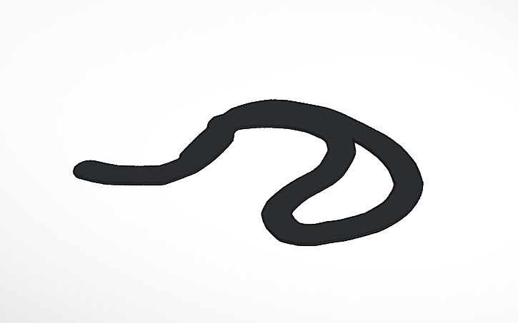 3D design Dog Leash - Tinkercad