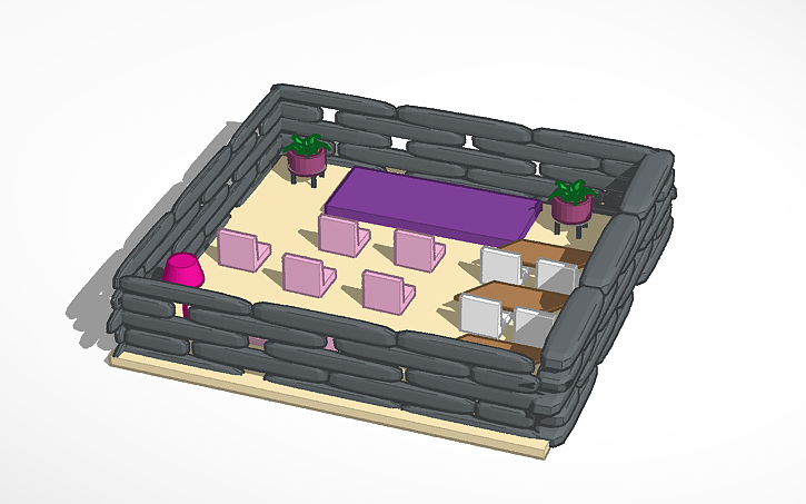3D design Coronavirus - Tinkercad