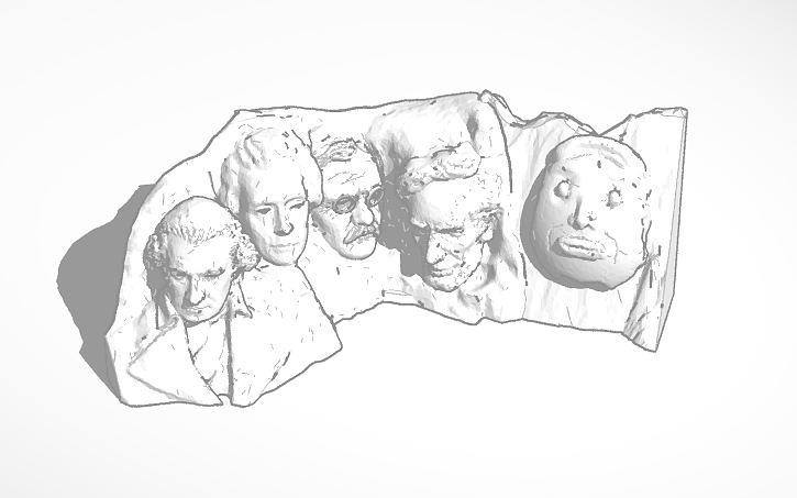 3D design Obama - Tinkercad
