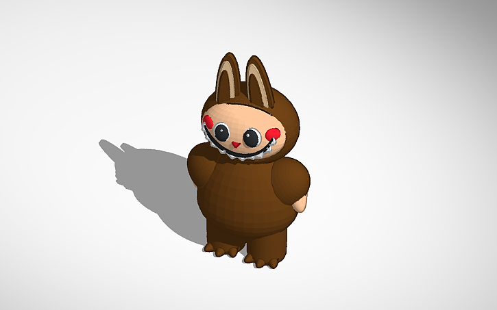 3D design 1- labubu - Tinkercad