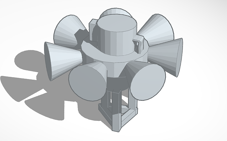 3D design Federal Signal STL-10 Prototype - Tinkercad