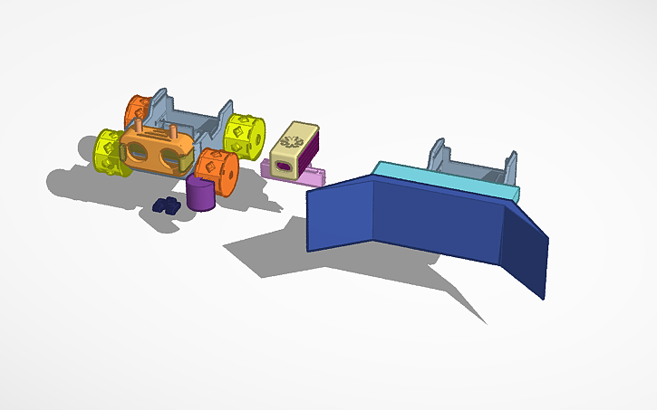 3D design MOBOT - Tinkercad