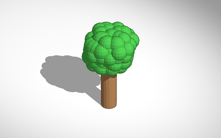 3D design tree - Tinkercad