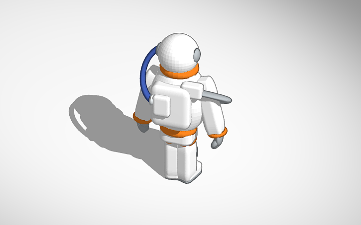 3D design astronaut - Tinkercad