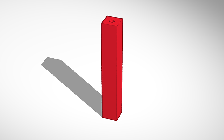 3D design Pilar - Tinkercad