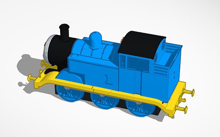 3D design thomas the unstoppable tank engine - Tinkercad