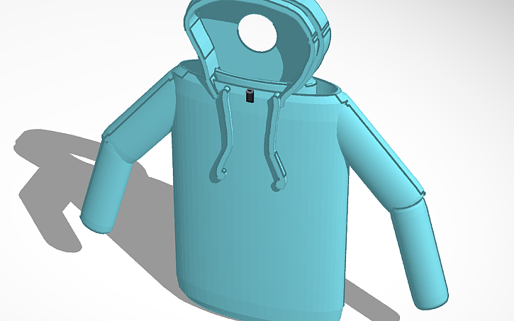 3D design Smart Hoodie - Tinkercad