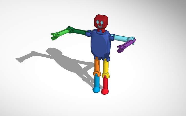 3D design My Action Figure - Tinkercad