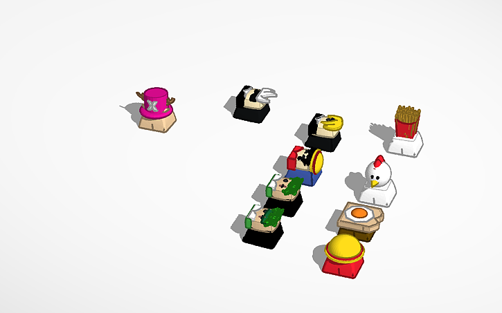 3D design Key Caps :) - Tinkercad