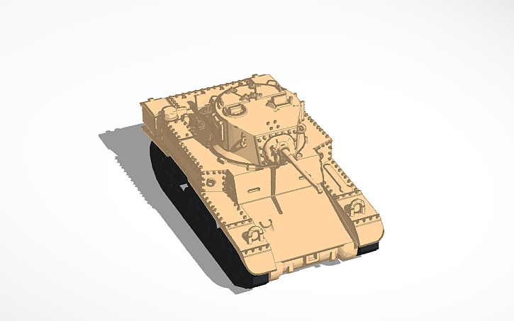 3D design Copy of M3 Stuart - Tinkercad